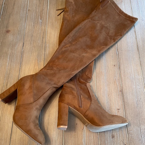TOP Moda | Shoes | Nwt Top Moda Tall Tan Suede Boots | Poshmark